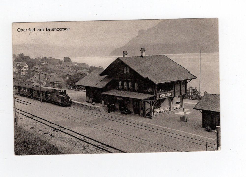 Oberried BE Bahnhof Bahn 1918 (Antik) in Rapperswil SG für CHF 14.5 ...