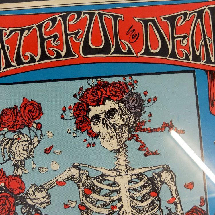 Grateful Dead "Skull and Roses” Poster, Avalon 1966 (Gebraucht) in ...