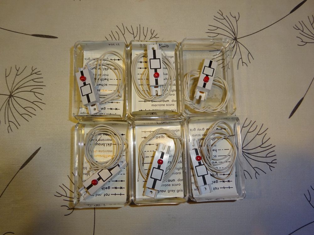 6 Schalter 6902 zu Fleischmann Gleisbildstellpult | Kaufen auf Ricardo