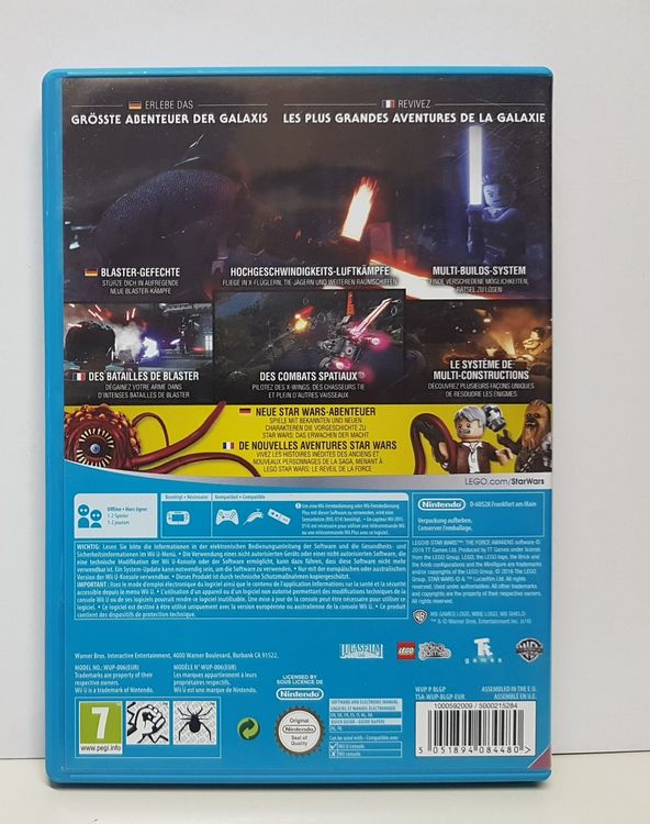 LEGO Star Wars The Force Awaken Wii U (Gebraucht) in Schüpfheim für CHF ...