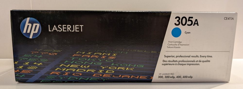HP 305A Cyan Original LaserJet Toner - Laserjet Pro 300/400 | Kaufen auf Ricardo