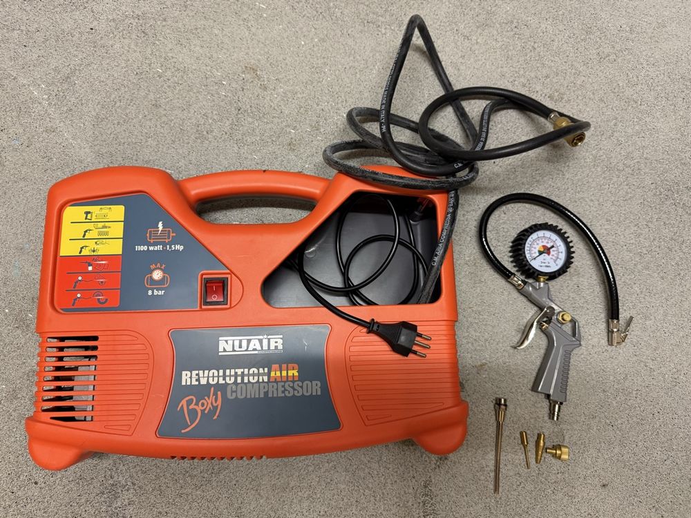 Nuair Revolution Air Boxy Kompressor - Top Zustand! (51) (Gebraucht) in Neuenhof für CHF 30 ...