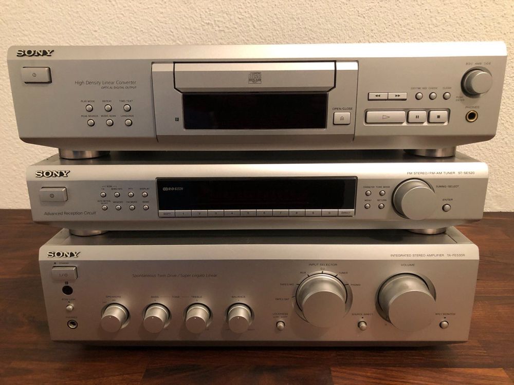 Sony Top Hifi Komponenten ChampagnerGold | Kaufen auf Ricardo