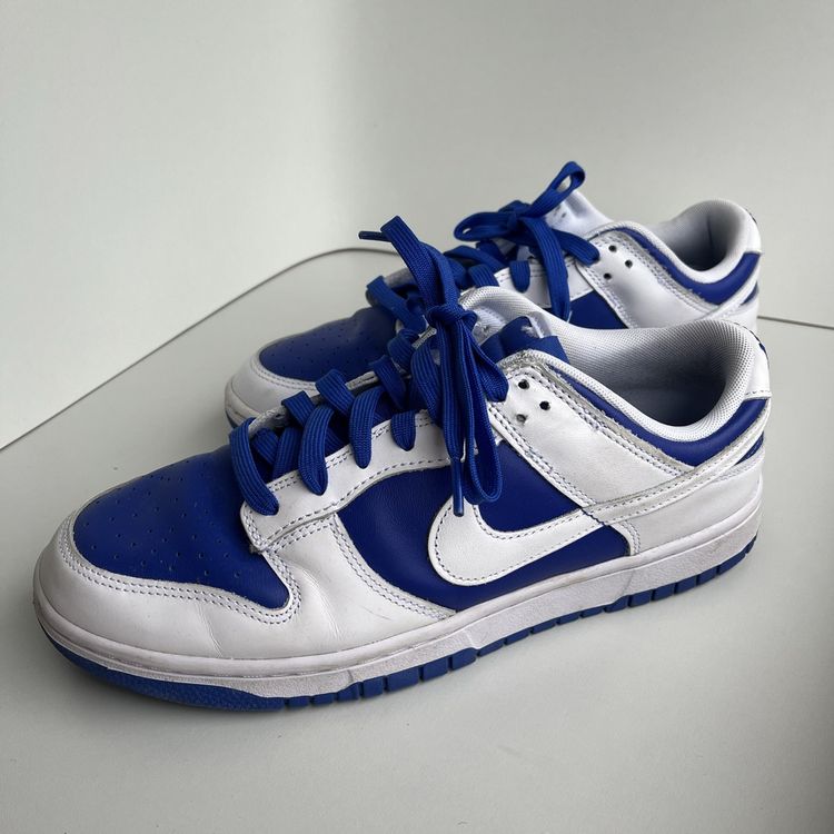 Nike Dunk Low White/Blue (Gr. 43) | Kaufen auf Ricardo
