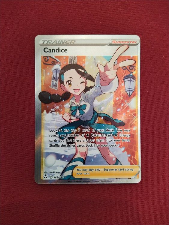 Pokemon - Silver Tempest - Candice Full Art Trainer (Gebraucht) in ...