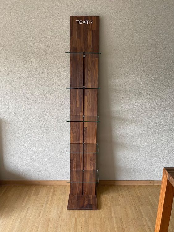 TEAM7 Regal Nussbaum mit Glastablare (Gebraucht) in Einsiedeln für CHF ...