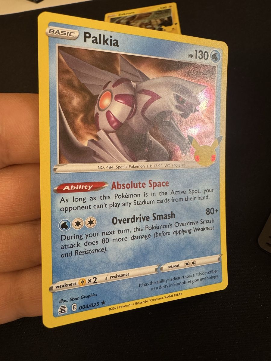 Palkia 004/025 – Holo Rare – Celebrations – NM – Englisch (Neu (gemäss ...