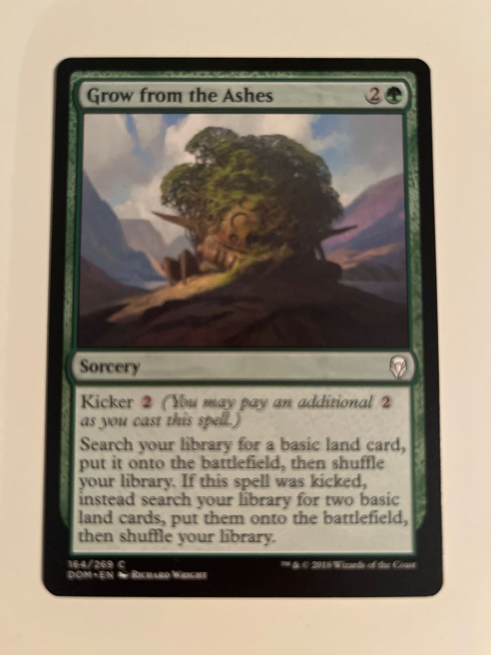 1 x Grow from the Ashes - Magic: The Gathering - MtG (Gebraucht) in Kriens für CHF 1 – mit ...