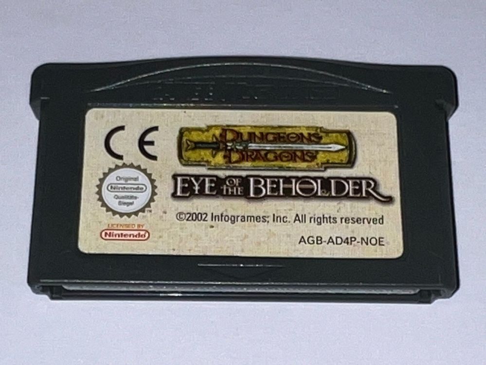 GBA Spiel - Dungeons & Dragons: Eye of the Beholder | Kaufen auf Ricardo