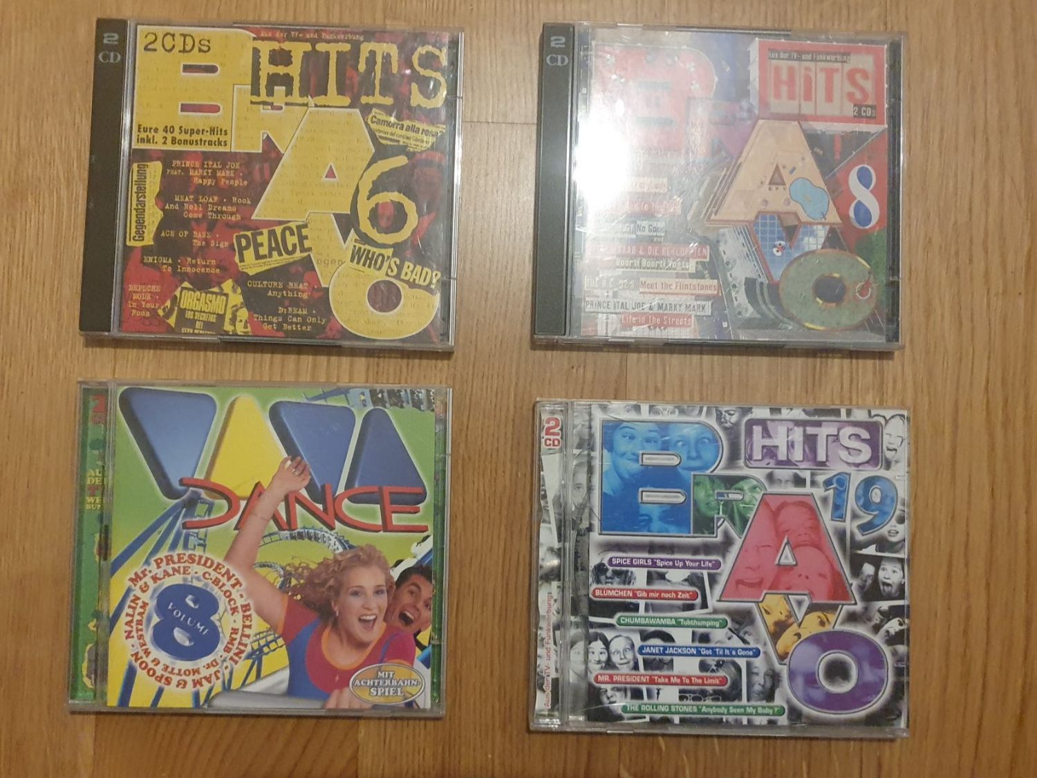 Bravo Hits 6, 8, 19 sowie Viva Dance 8 (Gebraucht) in Altendorf für CHF ...