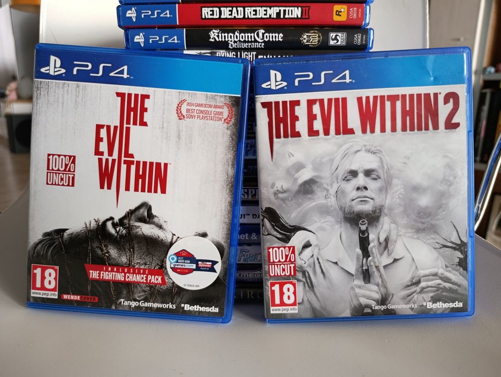 The Evil Within 1&2 PS4 Top Zustand Horror Games (Gebraucht) in Wil SG ...