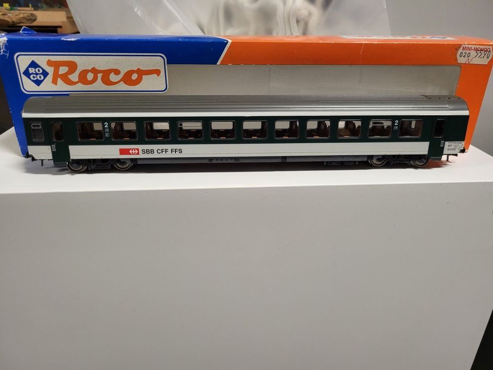 Roco 44472 Personenwagen SBB 2. Klasse Einheitswagen IV Ep. (Gebraucht) in Brüttisellen für CHF ...