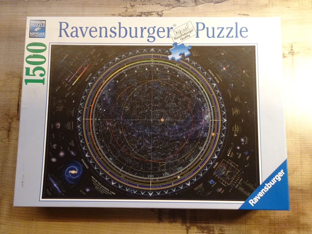 Schwieriges Ravensburger Puzzle Map of the Universe - 230130 (Gebraucht ...
