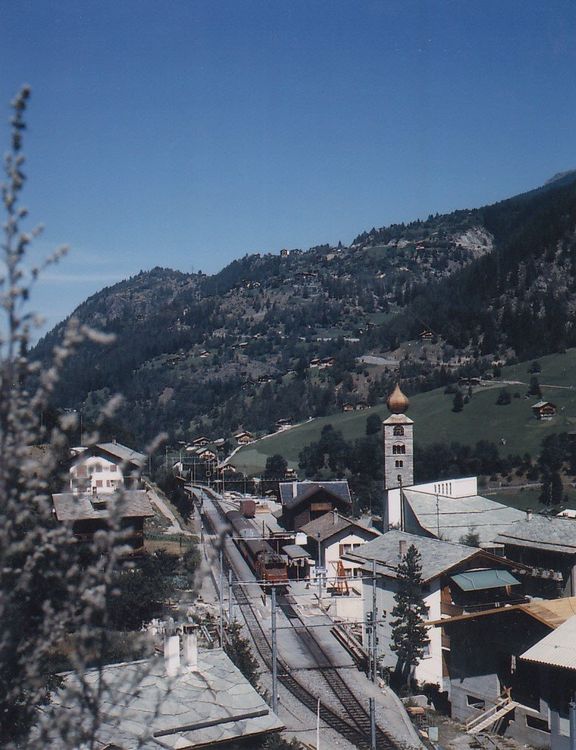 ST. NIKLAUS VS - Brig-VIsp-Zermatt-Bahn (BVZ) | Kaufen auf Ricardo