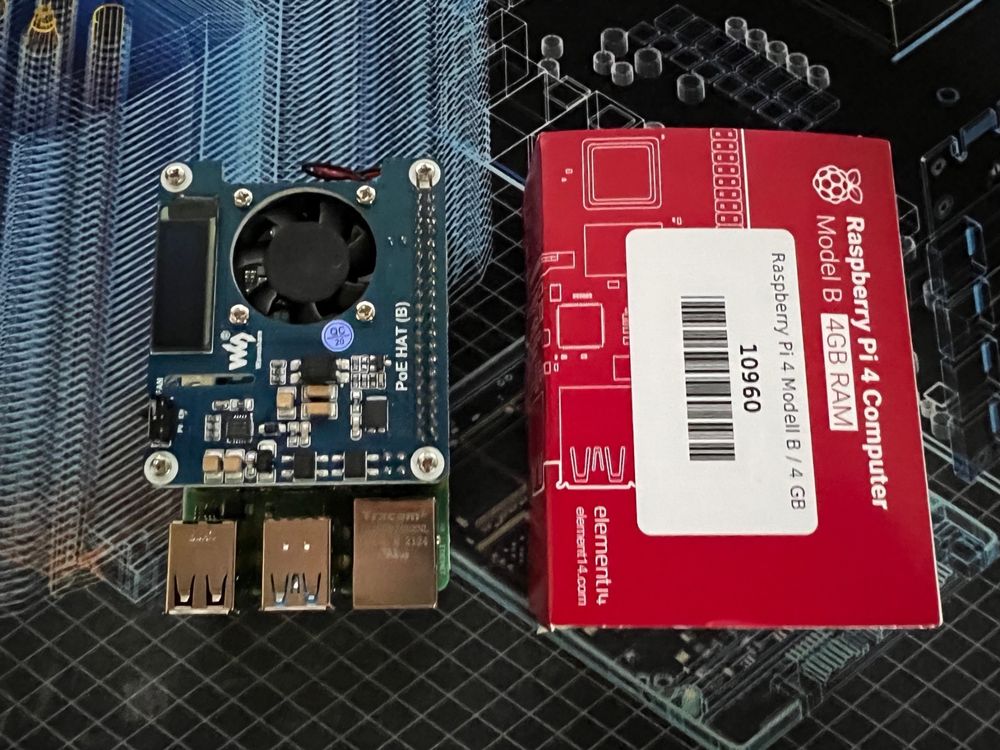 Raspberry Pi 4B 4GB inkl PoE Hat | Kaufen auf Ricardo