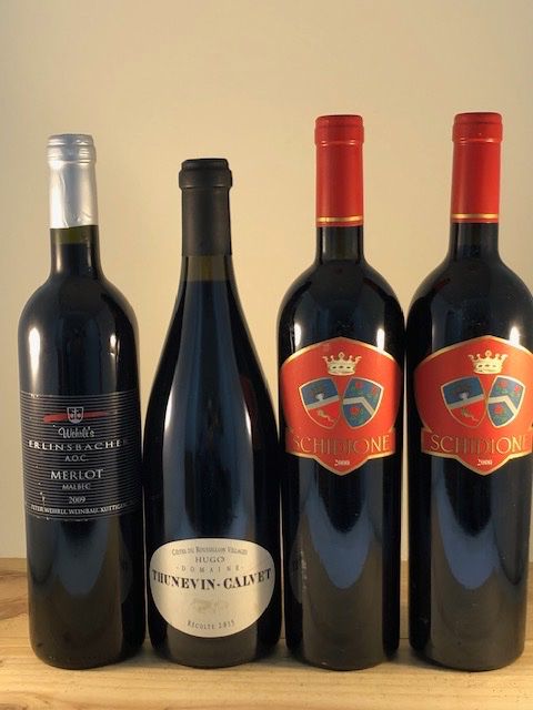 12 Flaschen Rotwein gemäss Fotos (Neu und originalverpackt) in Muri AG ...
