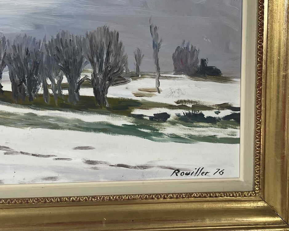 Albert ROUILLER(1938-2000)Gemälde (Gebraucht) in Root für CHF 40 – mit ...