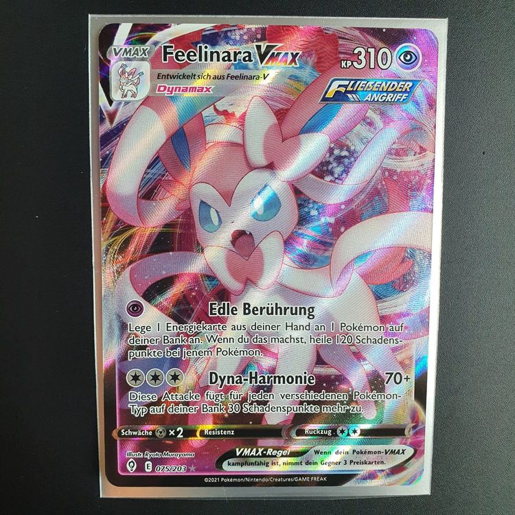 FEELINARA VMAX POKEMONKARTE (Gebraucht) in Oberdorf NW für CHF 5 – mit ...