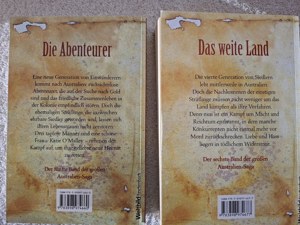 William Stuart Long, Australien Saga, alle 8 Bücher (Gebraucht) in ...
