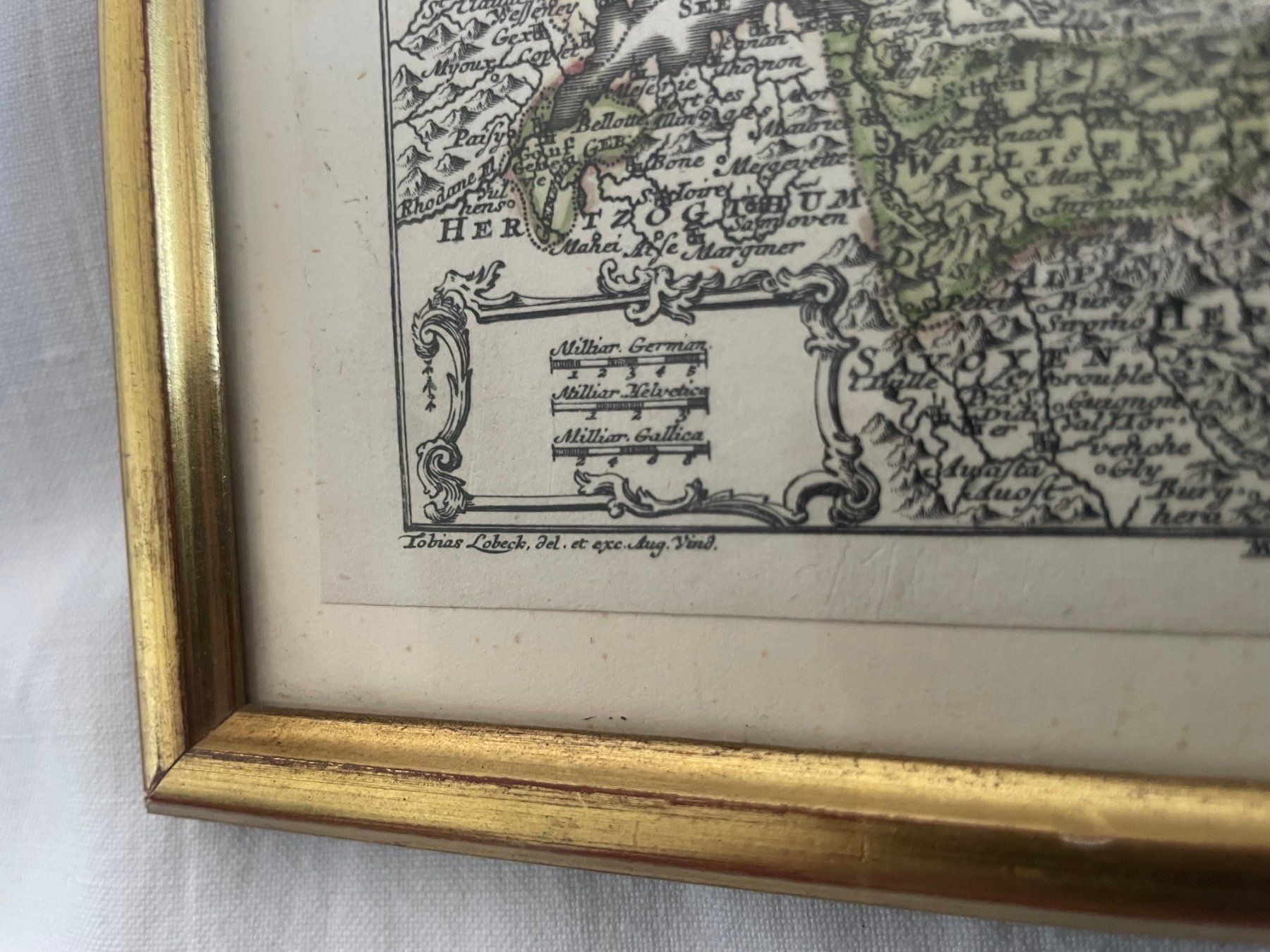 Stich Karte alte Schweiz - (Gebraucht) in Bern für CHF 29 – nur ...