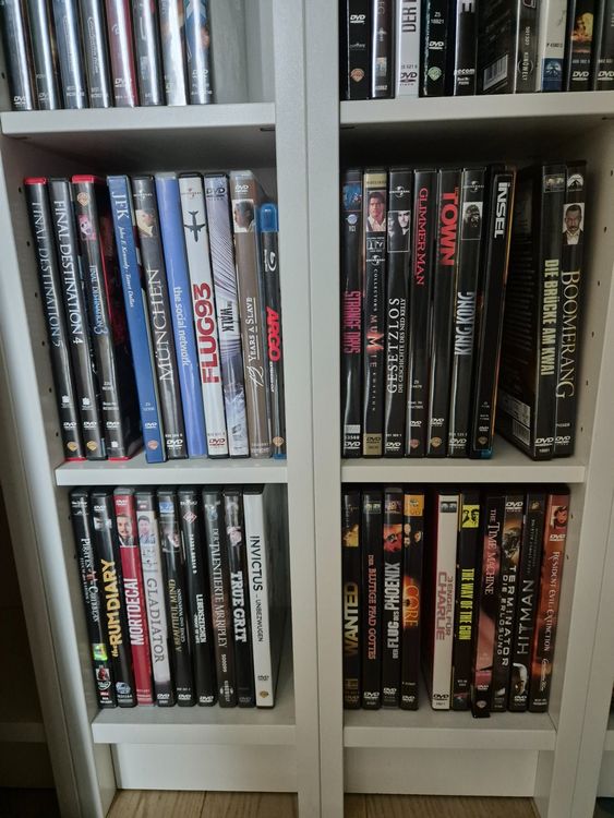 Grosse DVD Sammlung inkl. DVD Player, Regale und 1 KinoBild. | Kaufen ...