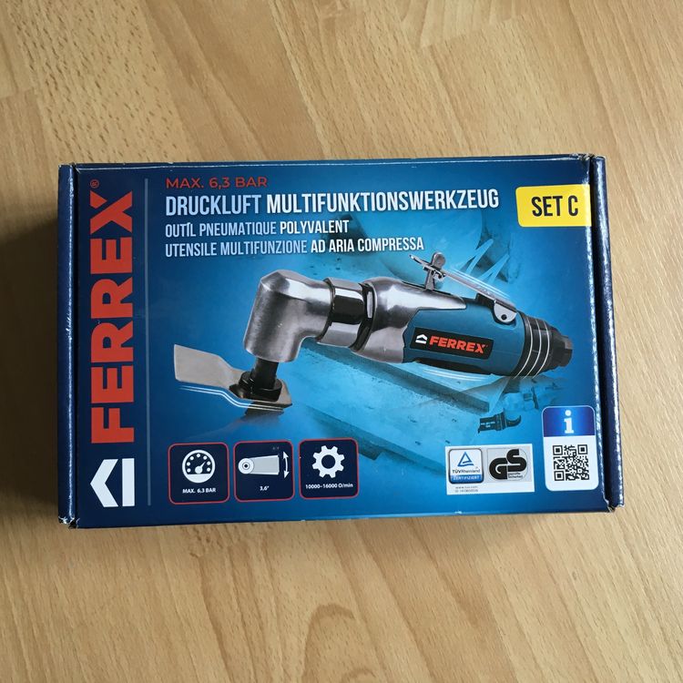 Ferrex Druckluft-Multifuktionswerkzeug (Gebraucht) in für CHF 27 – mit ...