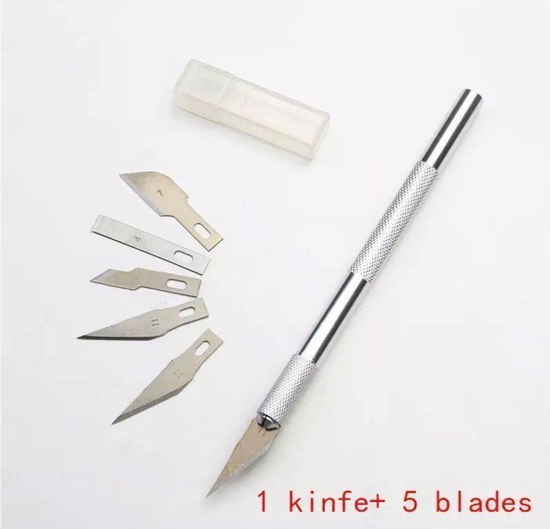 Cutter Messer 5 Klingen Gravur Skalpell | Kaufen auf Ricardo