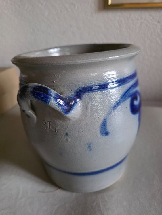 Alter Butter Speck Topf - 3 Liter - 20cm x 19 cm Steingut (Gebraucht ...