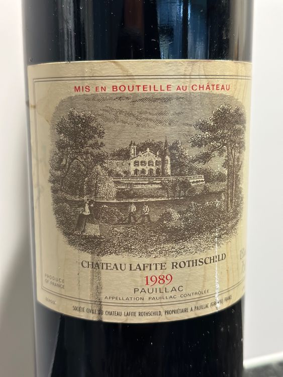 Château Lafite Rothschild 1989 | Kaufen auf Ricardo