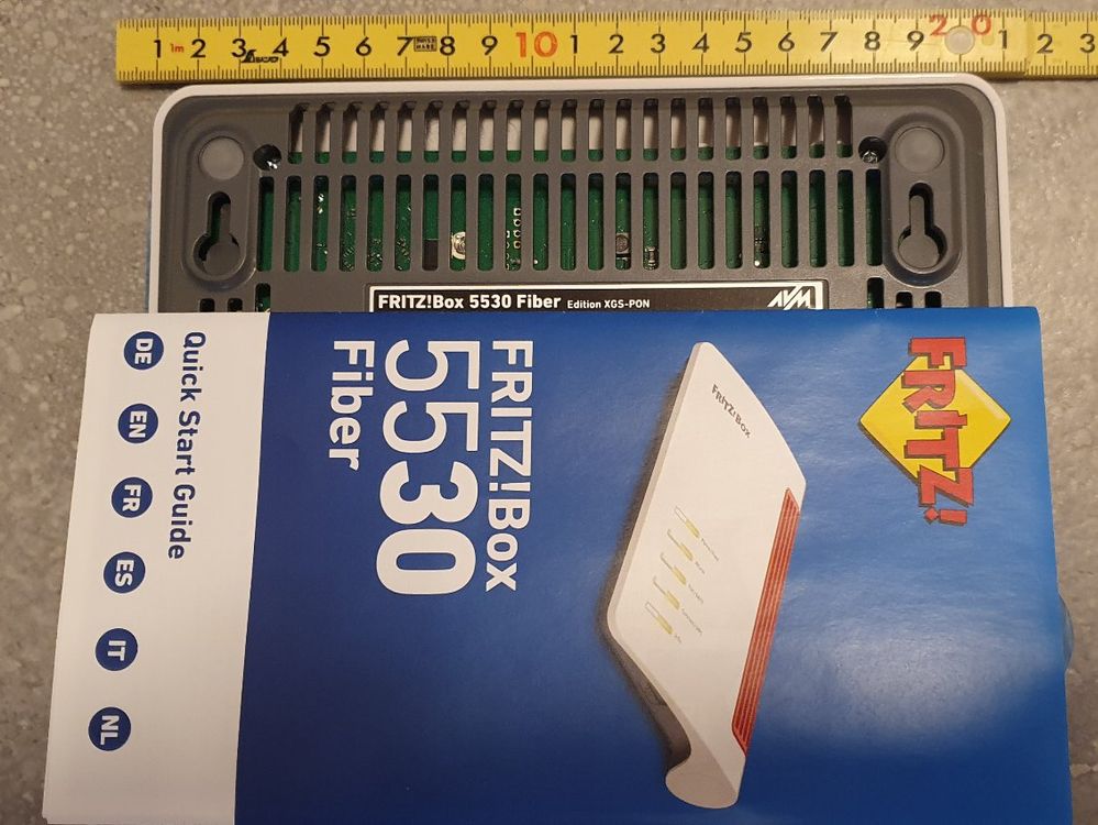 Fritzbox!5530 Fiber XGS-PON originalverpackt und ungebraucht (Neu und ...