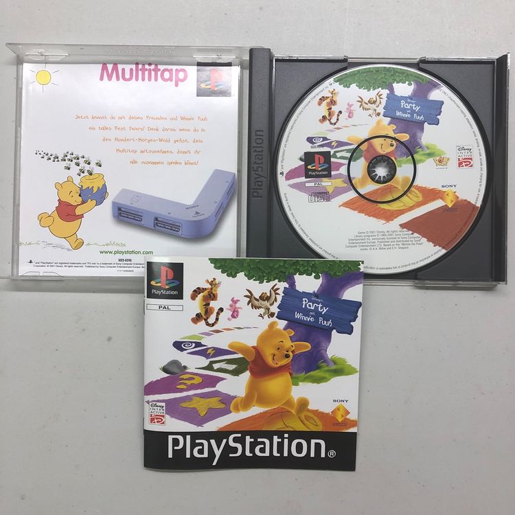 PS1 original Multitap SCPH-1070 inklusive Winnie Puuh Spiel | Kaufen ...