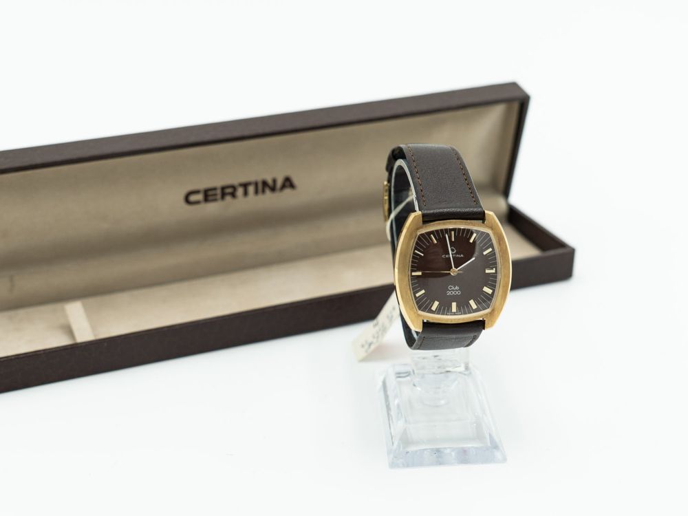 Armbanduhr Certina Club 2000 - 80er, Originalband - Ref12/03 (Gebraucht ...