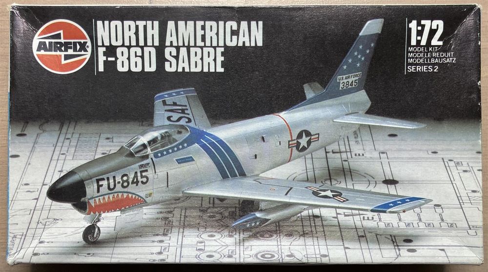 North American F-86D Sabre, Airfix 1/72 | Acheter sur Ricardo