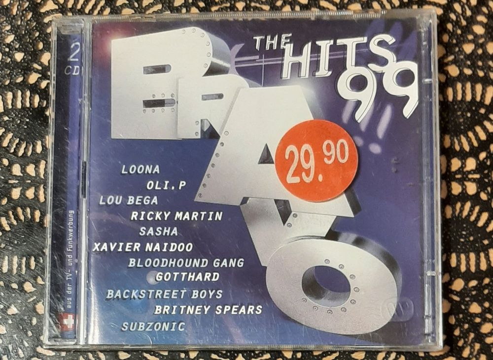 Bravo Hits - The Hits 99, 2CD Hit Compilation Sampler 1999 (Gebraucht ...