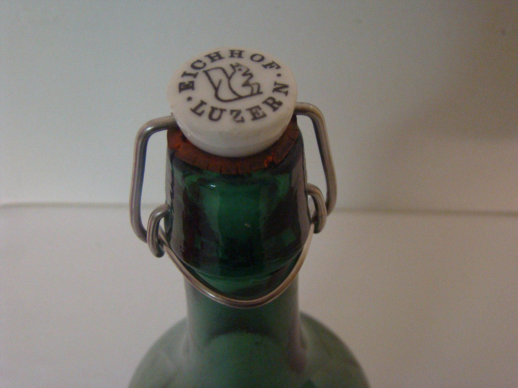 Vintage Brauerei Eichhof Luzern Bügelflasche, grün, 2 Liter (Gebraucht ...