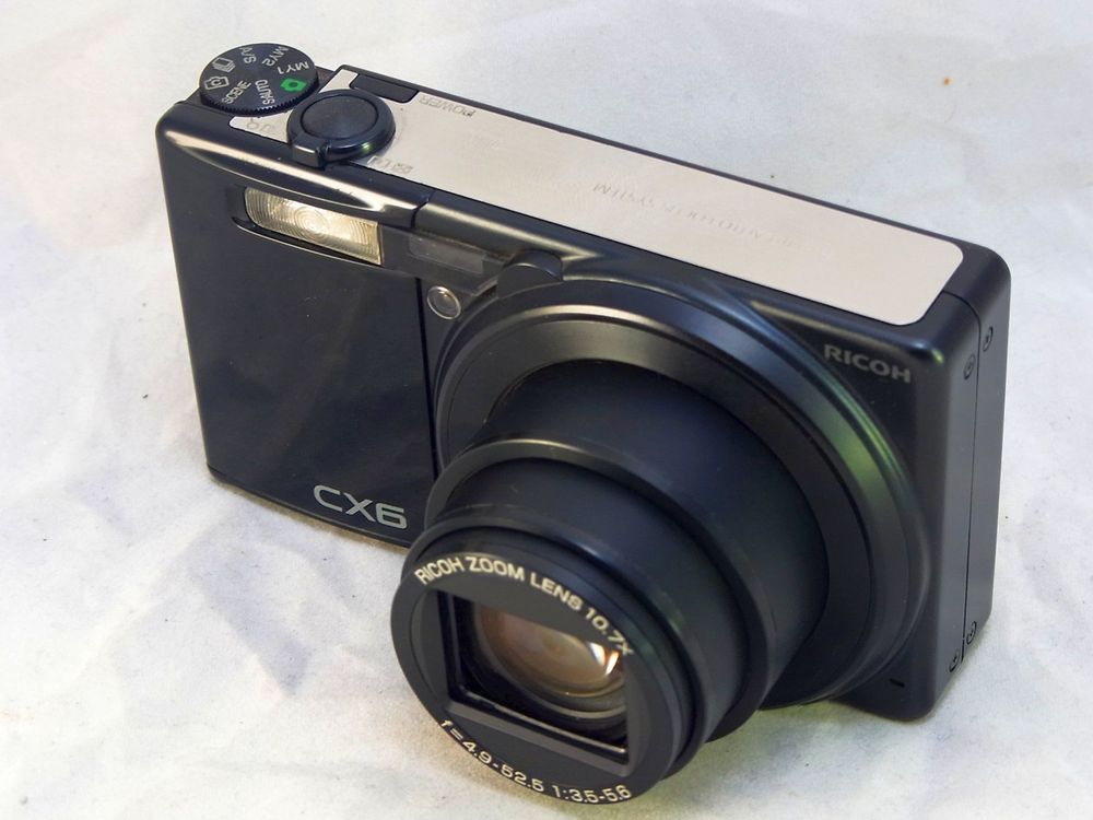 Special Edition Ricoh CX6 Digital Kamera 28-300mm Macro 1cm (Gebraucht ...