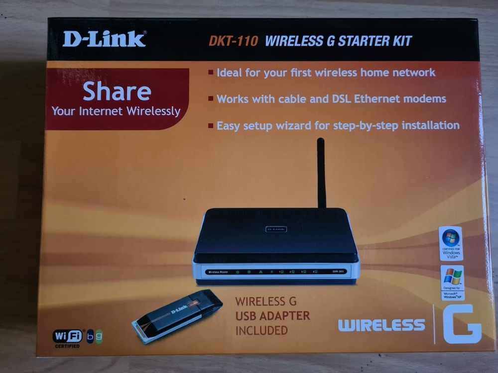 D-Link DKT-110 Wireless G IP-Router | Kaufen auf Ricardo