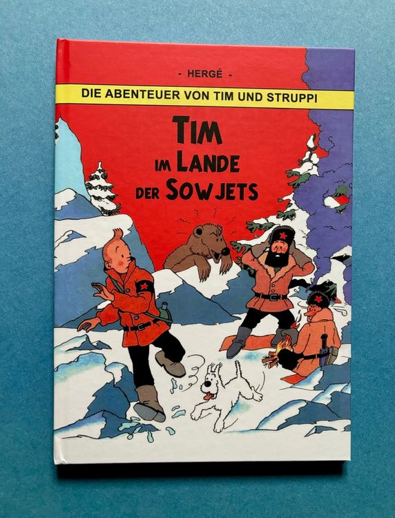 Hardcover Tim imLande der Sowjets,neues Cover von YvesRodier (Neu ...