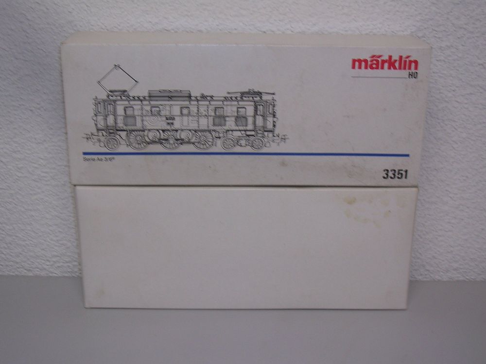 Märklin 3351 Ae 3/6 SBB Lok-Verpackung H0 (Gebraucht) in Beringen für ...