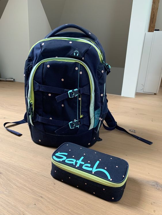 Satch Pack Dots Konfetti - Schulrucksack & Schlamperbox | Acheter sur ...