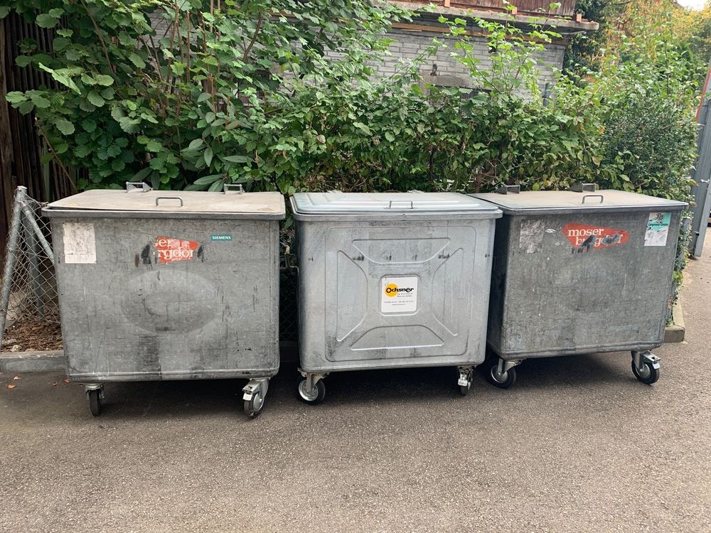 3x Müll-Container 800L | Kaufen auf Ricardo