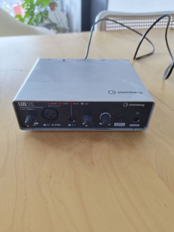 Steinberg UR12 Audio Interface (Gebraucht) in Winterthur für CHF 1 – mit Lieferung auf Ricardo ...