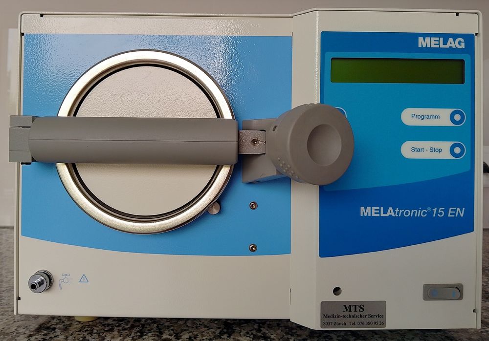 MELAG MELAtronic 15 EN Autoklav (Gebraucht) in Sugiez für CHF 799 – nur ...