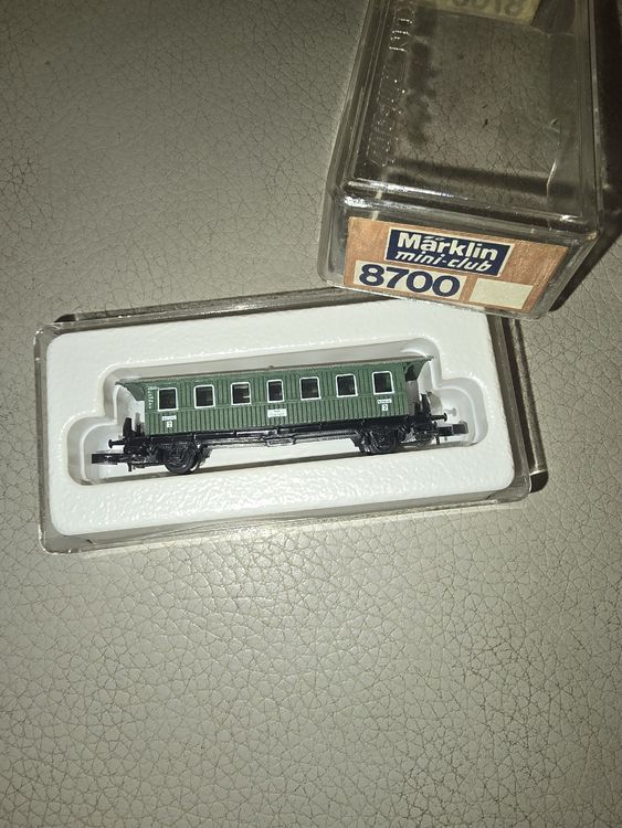 Märklin Mini-Club Wagen 8700 Spur Z OVP ungefahren (130) (Neu und ...