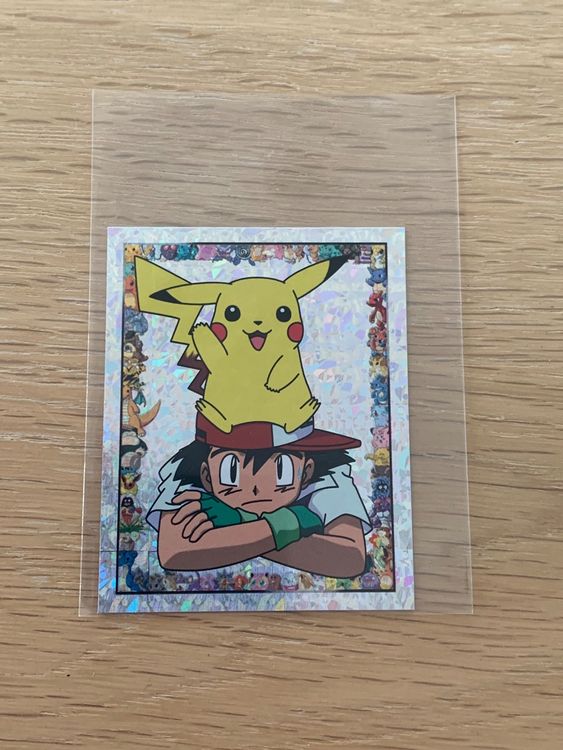 Pokemon Merlin Pikachu & Ash S2 Sticker | Kaufen auf Ricardo