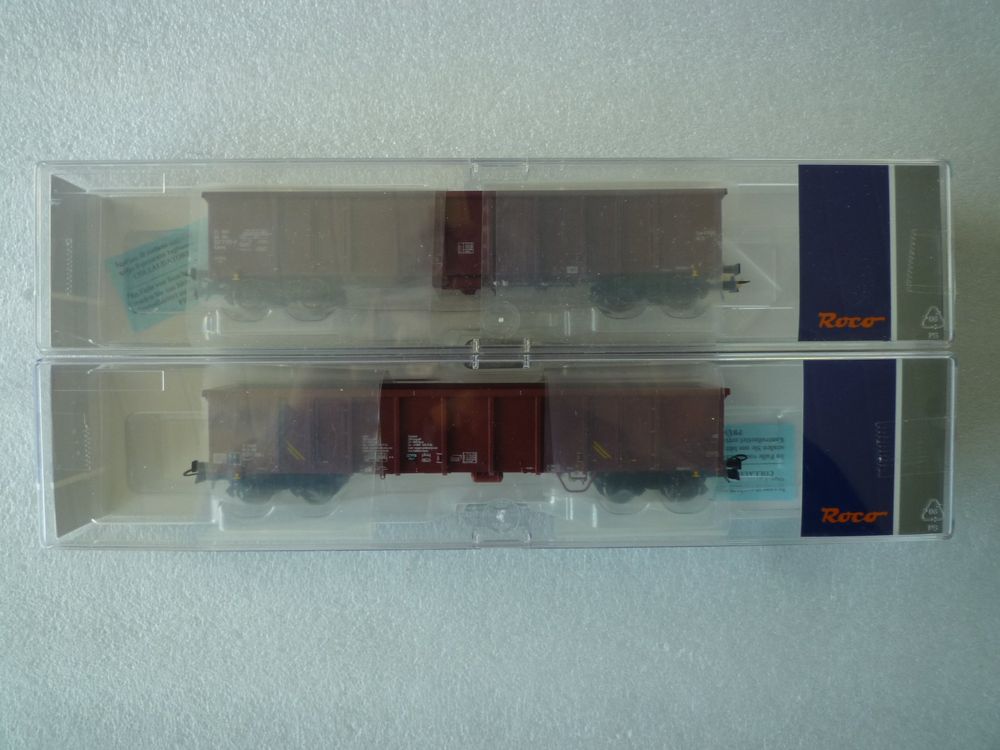 NEU - Set Roco 76937 & 76939 SBB & SNCB Eanos (Neu und originalverpackt ...