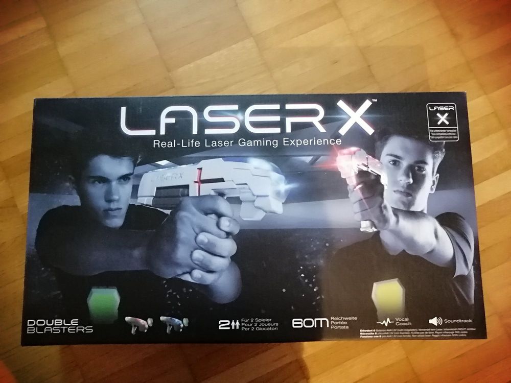 LASER X REAL-LIFE LASER GAMING EXPERIENCE DOUBLE SET (Gebraucht) in ...
