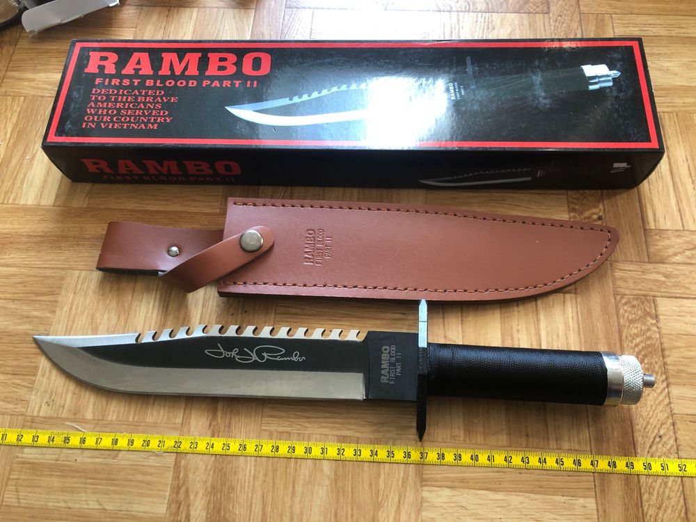 RAMBO MESSER PART ii JAGDMESSER (Neu und originalverpackt) in Basel für CHF 29.9 – mit Lieferung ...