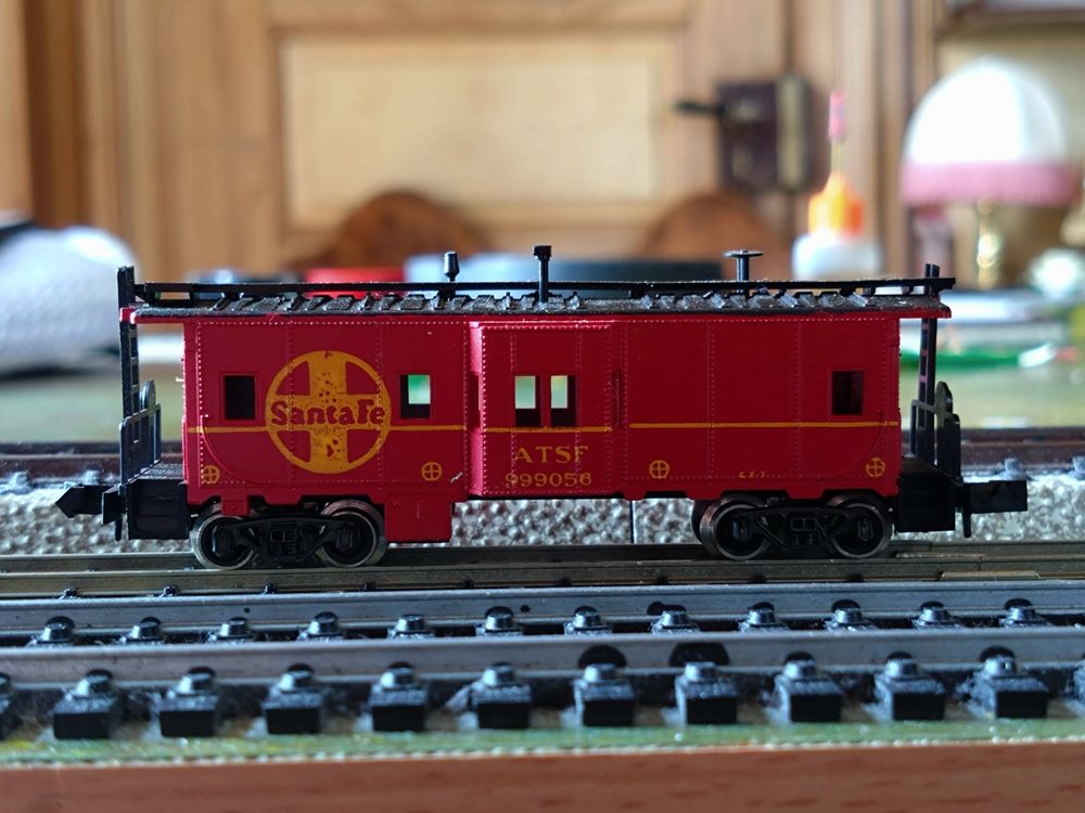 Begleitwagen Santa Fe, 2431 Spur N von Rivarossi, ATLAS | Kaufen auf ...