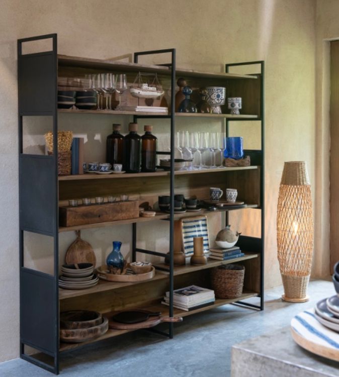 Grosses Regal, Industrial Design, Vintage Look (Neu und ...